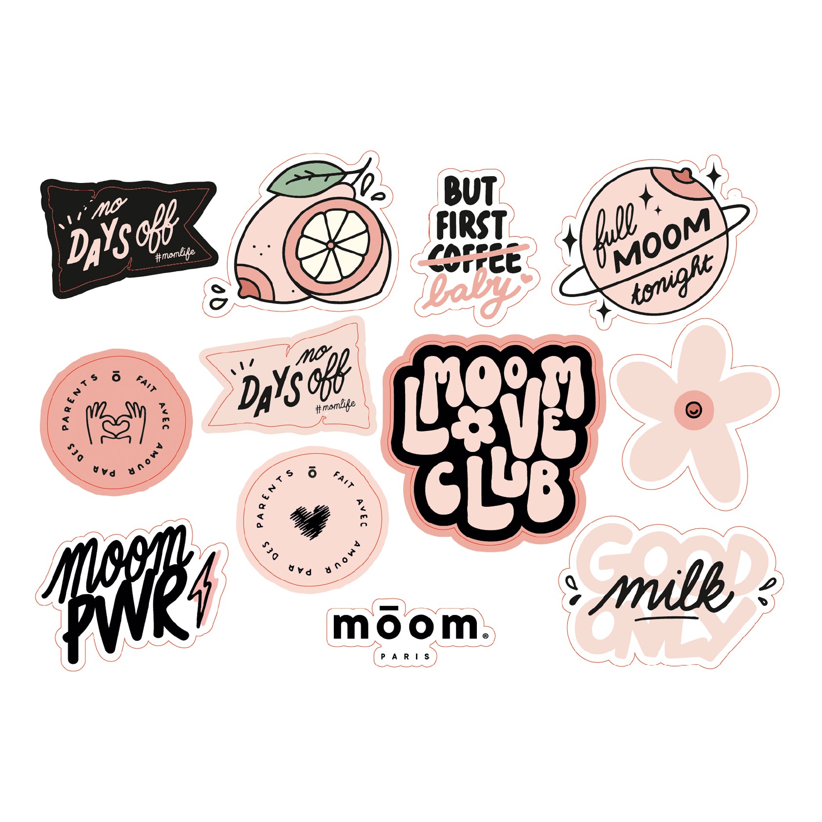 Stickers Moom Paris